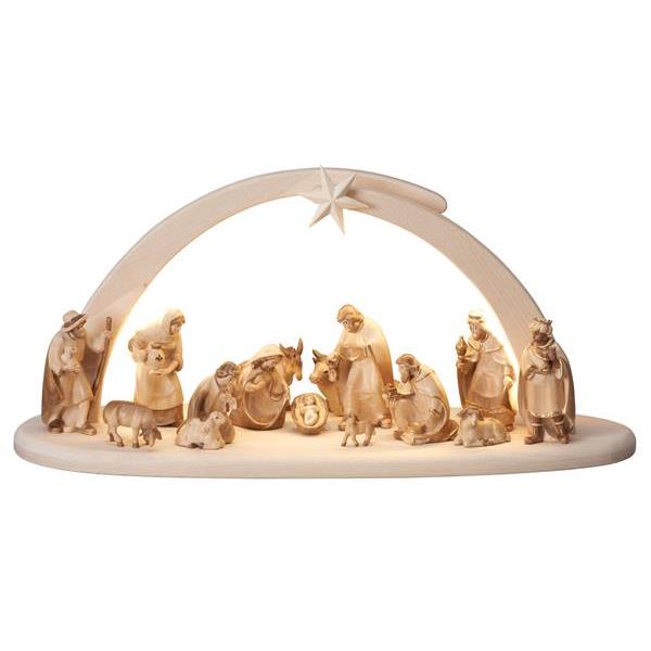 Establo Leonardo con luces – Estampería San José